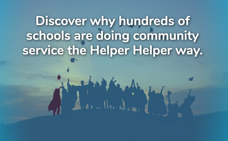 High School Volunteer and Service Hours Tracking App | Helper Helper