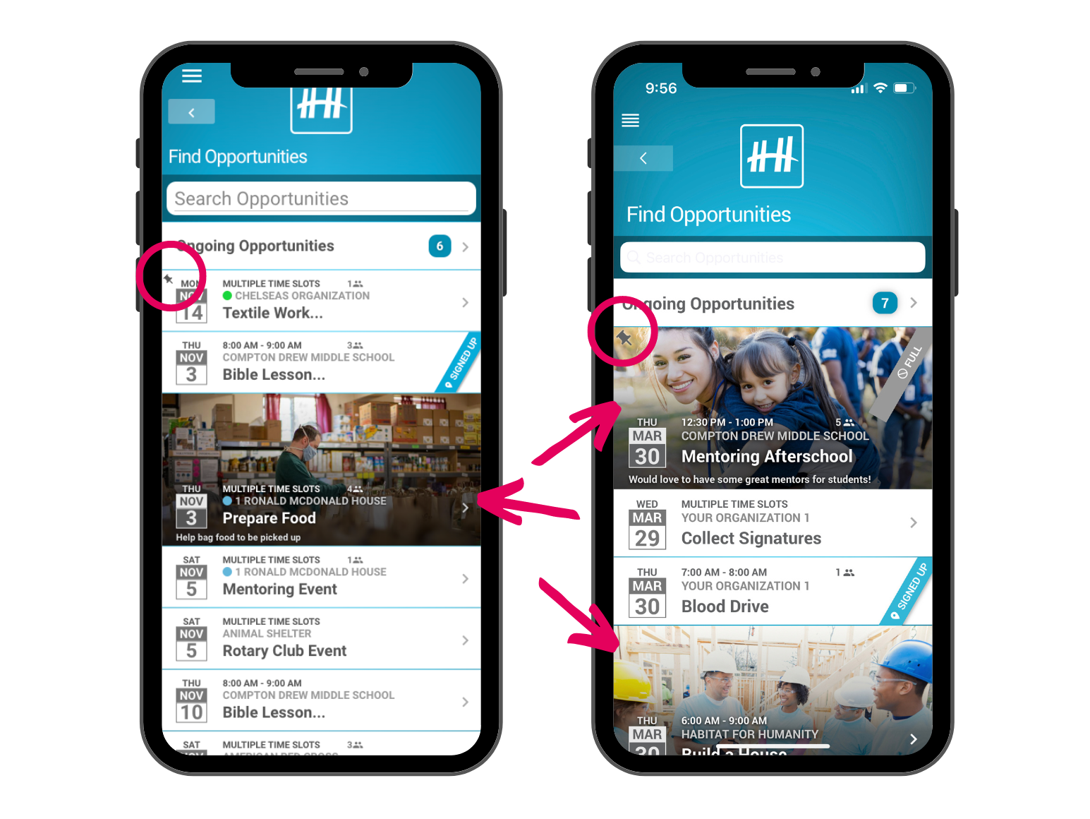 Featured Images for your Volunteer Management App | Helper Helper